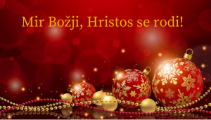 Mir božji, Hristos se rodi! - CSR-Mostar